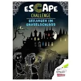 Carlsen Verlag Escape-Buch f&uuml;r Grundschulkinder: Escape Challenge: Gefangen im Gruselschloss