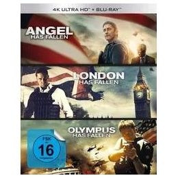 Olympus Has Fallen - Die Welt in Gefahr/London Has Fallen/Angel Has Fallen - Triple Film Collection (3 4K Ultra HD) (+ 3 Blu-ray 2D)