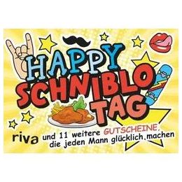 Riva Happy Schniblo-Tag &ndash; und 11 weitere Gutscheine, die jeden Mann gl&uuml;cklich machen