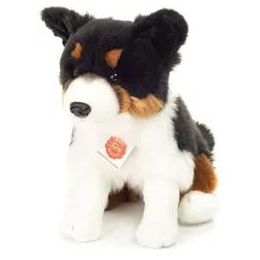 HERMANN TEDDY ORIGINAL Teddy Hermann 91956 - Tri-Color Border Collie, sitzend, 30 cm