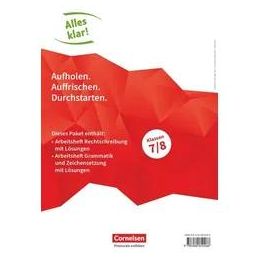 Cornelsen Alles klar! Deutsch. Sekundarstufe I 7./8. Schuljahr. Rechtschreibung + Grammatik und Zeichensetzung im Paket