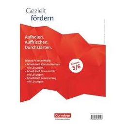 Cornelsen Gezielt f&ouml;rdern 5./6. Schuljahr. Lern- und &Uuml;bungshefte Deutsch - Thematische Arbeitshefte (Im Paket)