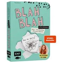 Blah Blah Journal &ndash; Dein verr&uuml;cktes Mitmach-Buch &ndash; Mal es fertig! Von YouTuberin Foxy Draws