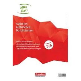 Cornelsen Alles klar! Deutsch. Sekundarstufe I 5./6. Schuljahr. Rechtschreibung + Grammatik und Zeichensetzung im Paket