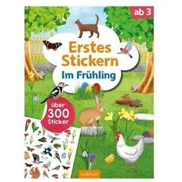 arsEdition Erstes Stickern &ndash; Im Fr&uuml;hling