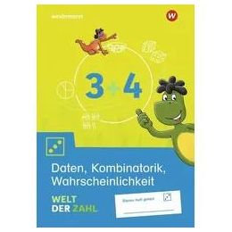 Welt der Zahl - Zusatzmaterial 3/4. Arbeitsheft Daten, Kombinatorik, Wahrscheinlichkeit