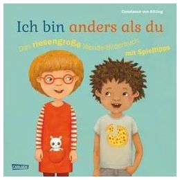 Carlsen Verlag Ich bin anders als du &ndash; Ich bin wie du: Das riesengro&szlig;e Wende-Bilderbuch mit Spieltipps