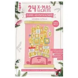 Frechverlag 24 X-MAS SECRETS - Rubbel-Adventskalender - Geschenke-Express