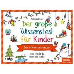 Riva Der gro&szlig;e Wissenstest f&uuml;r Kinder &ndash; Der Adventskalender
