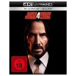 LEONINE John Wick: Kapitel 4 (4K Ultra HD) (+ Blu-ray)