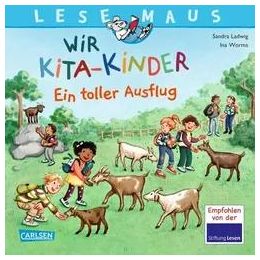 Carlsen Verlag LESEMAUS 165: Wir KiTa-Kinder &ndash; Ein toller Ausflug