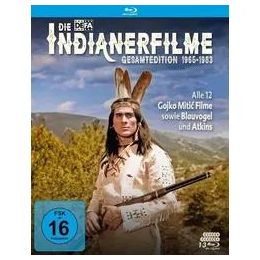 Die DEFA-Indianerfilme Gesamtedition: Alle 12 Gojko Mitic Filme + Blauvogel + Atkins (DEFA Filmjuwelen) [13 BRs]