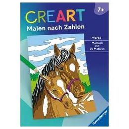 Ravensburger CreArt Malen nach Zahlen ab 7: Pferde