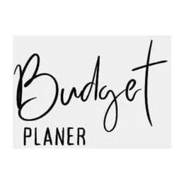 Budget Planer Wei&szlig; Minimalistisch