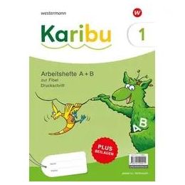 Karibu. Paket Arbeitshefte 1 (Teil A und B) Druckschrift zur Fibel Verbrauch