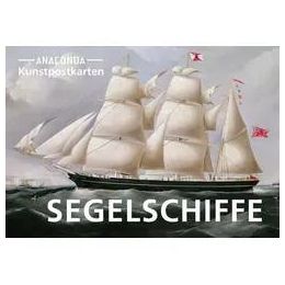 Postkarten-Set Segelschiffe