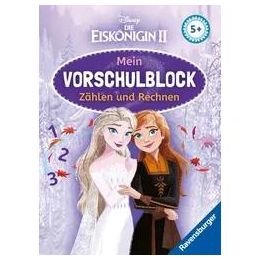 Ravensburger Disney Die Eisk&ouml;nigin 2 - Mein Vorschulblock: Z&auml;hlen und Rechnen