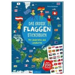 arsEdition Das gro&szlig;e Flaggen-Stickerbuch