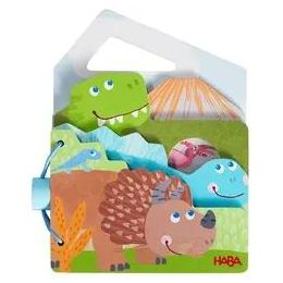 Haba Holz-Babybuch Dinos, (DE/E/F/NL/IT/ES)