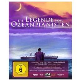 PLAION Die Legende vom Ozeanpianisten - Special Edition (4K Ultra HD) (+ Blu-ray) (+ 1 Blu-ray-Langfassung) (+ Bonus-Blu-ray) (+ CD)