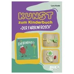 Kunst zum Kinderbuch: Der Farbenfrosch
