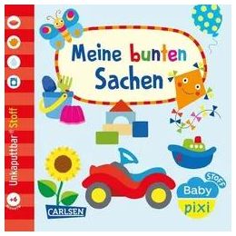 Carlsen Verlag Baby Pixi (unkaputtbar) 166: Baby Pixi Stoff: Meine bunten Sachen