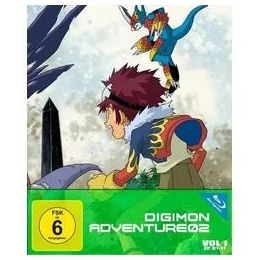 PLAION Digimon Adventure - Staffel 2 - Volume 1 - Epiosde 1-17 (inkl. Sammelschuber) [2 BRs]