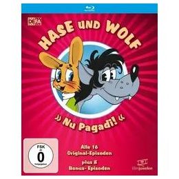 Alive Hase und Wolf - Alle 16 Original-Episoden in HD - plus 8 Bonus-Episoden (Nu Pagadi! / Na warte!) (DEFA Filmjuwelen) (Blu-ray)