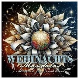 Weihnachts-Mandalas Malbuch f&uuml;r Erwachsene