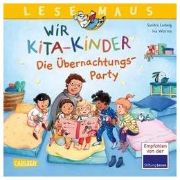 Carlsen Verlag LESEMAUS 166: Wir KiTa-Kinder - Die &Uuml;bernachtungs-Party