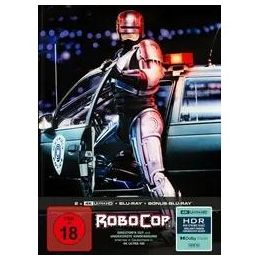 Capelight Pictures RoboCop - 4-Disc Limited Collector's Edition im Mediabook (Director's Cut + ungek&uuml;rzte Kinofassung) (2 x UHD-Blu-ray + Blu-ray + Bonus-Blu-ray)