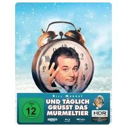 Sony Und t&auml;glich gr&uuml;&szlig;t das Murmeltier (Remastered) (Steelbook) (4K Ultra HD) (+Blu-ray)