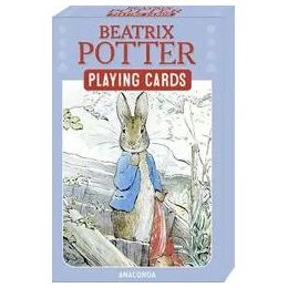 Kartenspiel Beatrix Potter. 54 Spielkarten mit 53 Motiven von Peter Hase und seinen Freunden