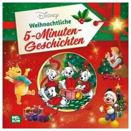 Nelson Disney Vorlesebuch: Weihnachtliche 5-Minuten-Geschichten