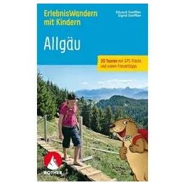 BERGVERLAG ROTHER ErlebnisWandern mit Kindern Allg&auml;u