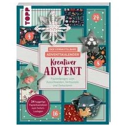 Frechverlag Der verbastelbare Adventskalender: Kreativer Advent. Papierdesigns zum Ausschneiden, Verbasteln und Dekorieren.