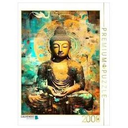 Calvendo Puzzle Buddha 2000 Teile Lege-Gr&ouml;&szlig;e 90x67cm Foto-Puzzle f&uuml;r gl&uuml;ckliche Stunden