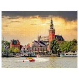 Calvendo Puzzle Ostfriesland, Leer 1000 Teile Lege-Gr&ouml;&szlig;e 640 x 480 cm Foto-Puzzle Bild von Peter Roder