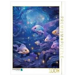 Calvendo Puzzle Goldfische 1000 Teile Lege-Gr&ouml;&szlig;e 64x48cm Foto-Puzzle f&uuml;r gl&uuml;ckliche Stunden