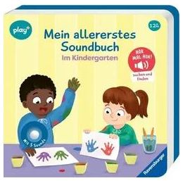 Ravensburger Play+ Mein allererstes Soundbuch Im Kindergarten - ab 12 Monate
