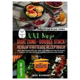 tredition XXL Ninja Dual Zone & Double Stack Hei&szlig;luftfritteuse Rezeptbuch
