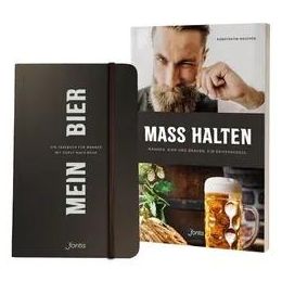Paket: Sachbuch "MASS HALTEN" plus Tagebuch "MEIN BIER"