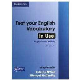 Cambridge University Press Test Your English Vocabulary in Use Upper-Intermediate Book with Answers