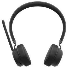 Lenovo Wireless VoIP On Ear Headset Bluetooth&reg; Stereo Schwarz Mikrofon-Rauschunterdr&uuml;ckung Headset, Mikrofon-Stummschaltung