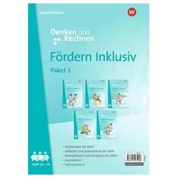 F&ouml;rdern Inklusiv. Hefte 10-14 im Paket Denken und Rechnen Ausgabe 2024