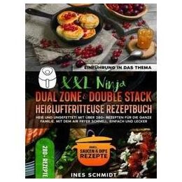 XXL Ninja Dual Zone & Double Stack Hei&szlig;luftfritteuse Rezeptbuch