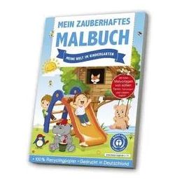 Zauberhaftes Malbuch/ Welt im Kindergarten