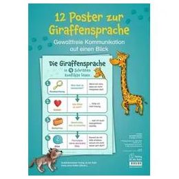 12 Poster zur Giraffensprache