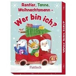 Rentier, Tanne, Weihnachtsmann