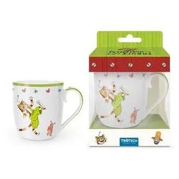 TR&Ouml;TSCH - Pettersson und Findus Kindertasse Geschenktasse aus Porzellan Findus